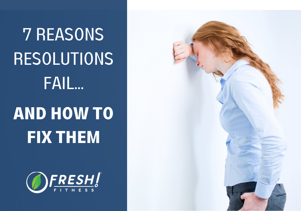 7 Reasons Resolutions Fail...And How To Fix Them! - FRESH! Fitness